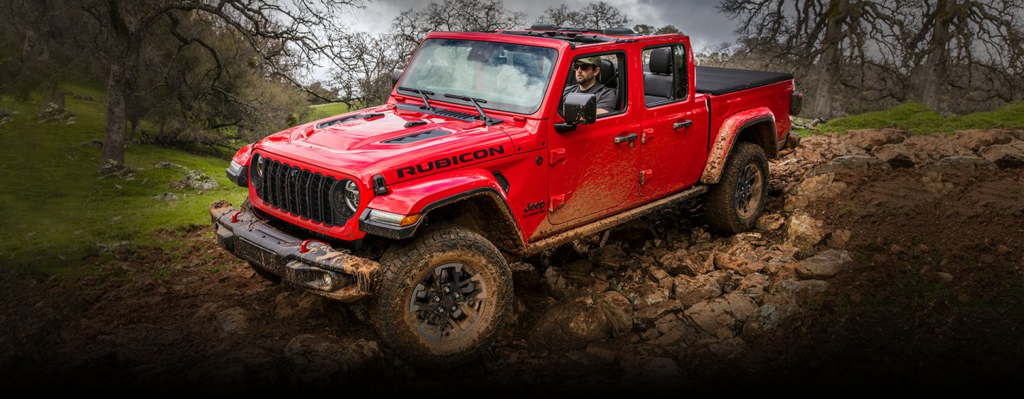 Capacidad 4x4 del Jeep® Gladiator 2024: aventura todoterreno